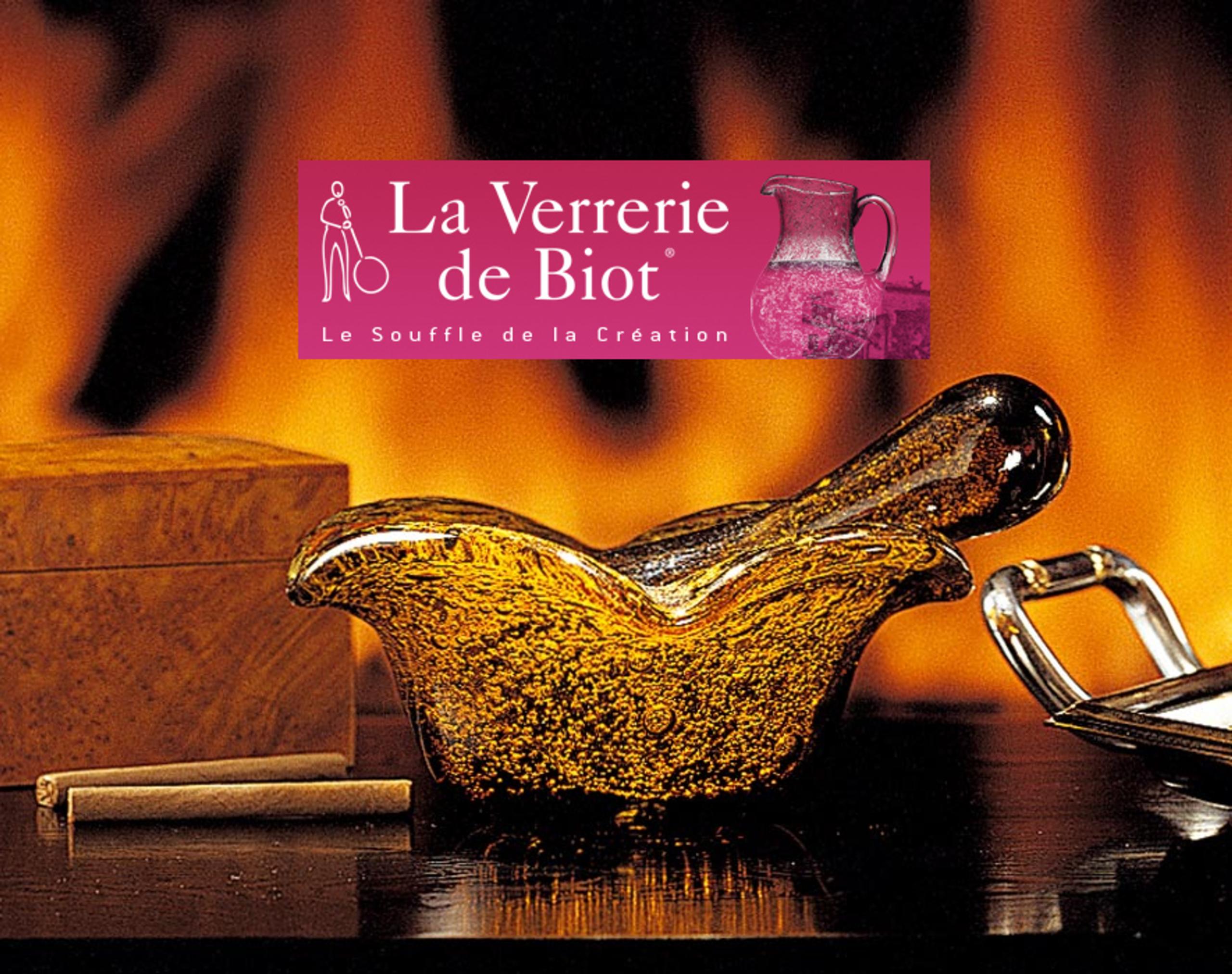 Verrerie de Biot - Artisanat local de Côte d'Azur - Produit made in France